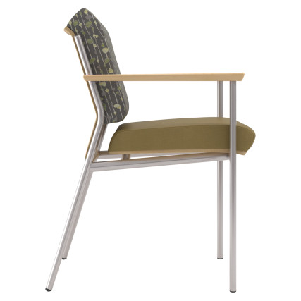trace metal easy access chair - Wieland Healthcare Furniture