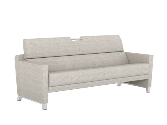 Allay® Slim Sleep Sofa, Soft Top Arm - Wieland Healthcare Furniture