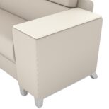 Allay® Slim Sleep Sofa, Soft Top Arm - Wieland Healthcare Furniture