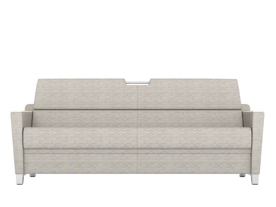 Allay® Sleep Sofa, Upholstered Arm with Cap - Wieland Healthcare Furniture